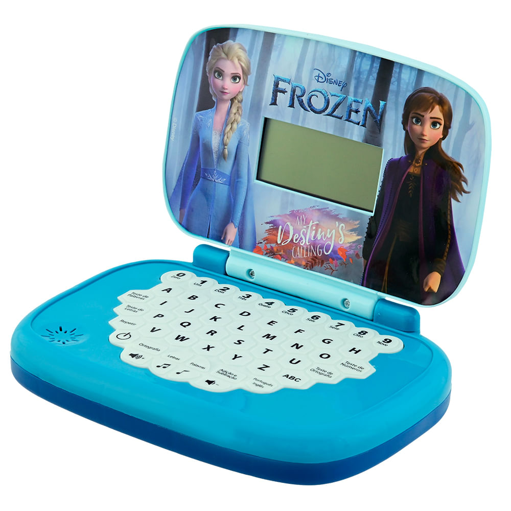 Laptop Infantil Educativo Candide Frozen Bilíngue