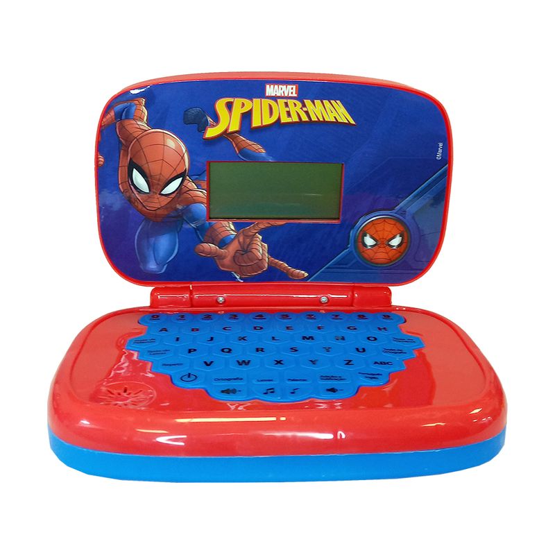 Kit Homem-Aranha - Laptop Infantil Bilíngue + Boombox Karaoke