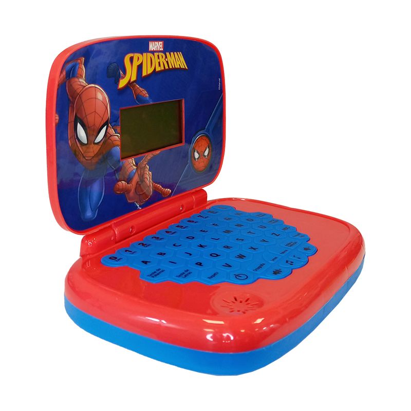 Kit Homem-Aranha - Laptop Infantil Bilíngue + Boombox Karaoke