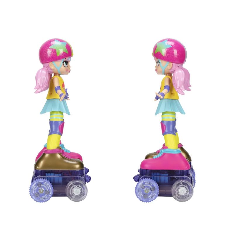Boneca Rainbow Riley Patinadora com Controle Remoto