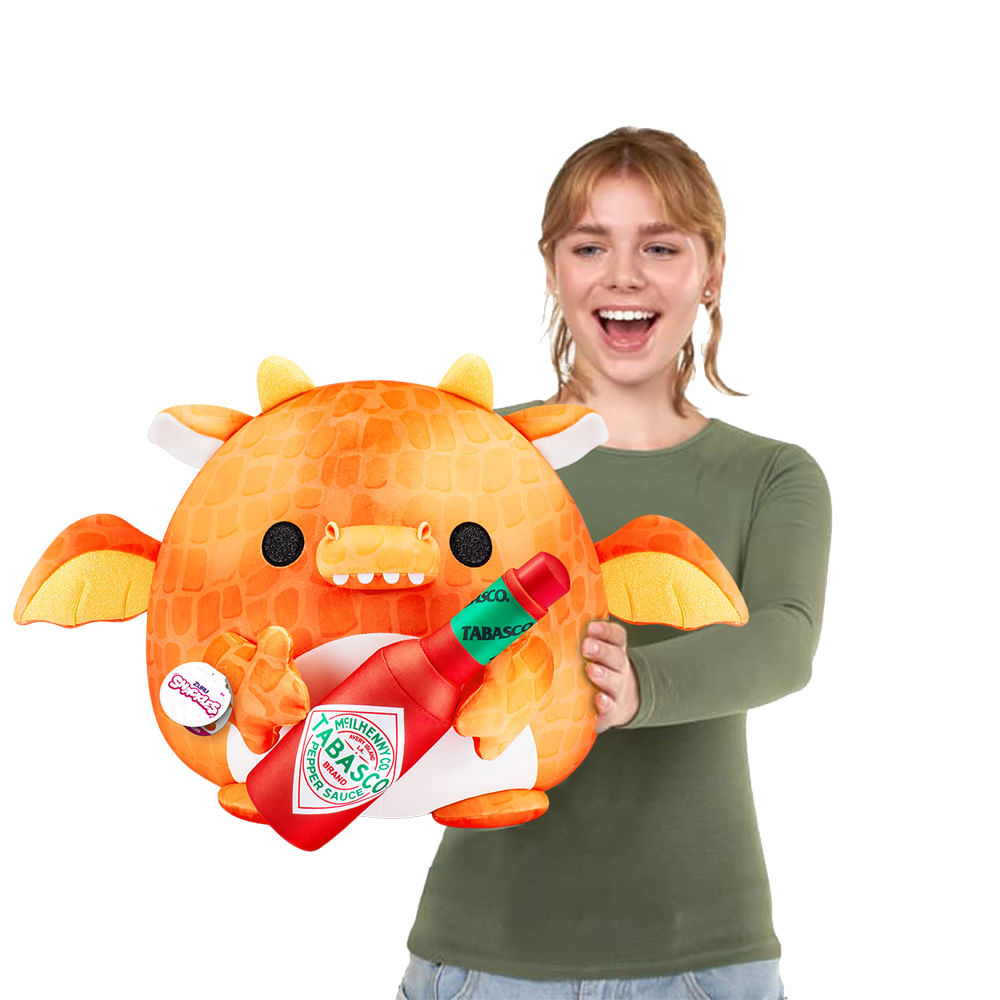 Pelúcia Snackles 35cm - Dragão Felix com Tabasco Snackles - Medium ...