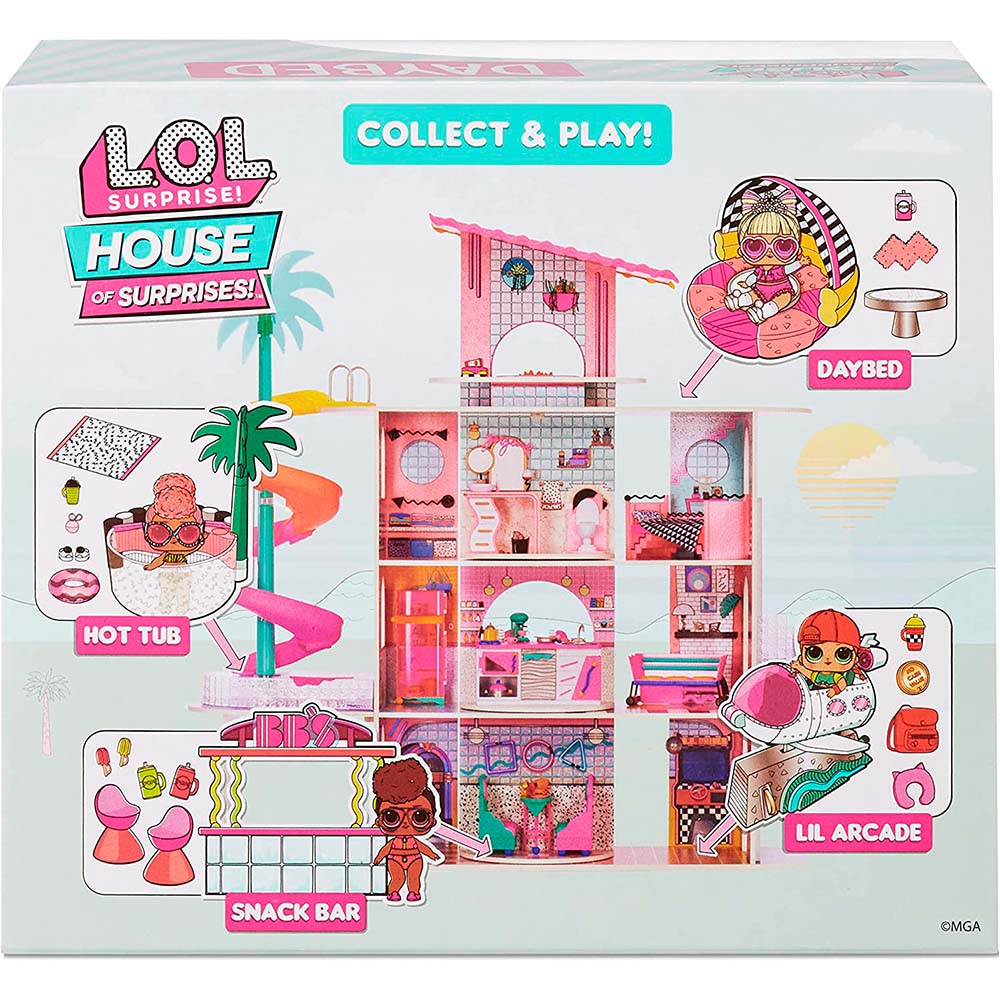 Boneca LOL Suprise Furniture Daybed Playset Suite Princess