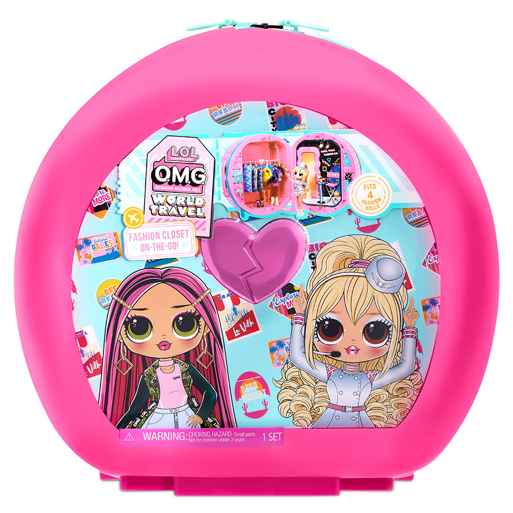LOL Surprise OMG World Travel Closet On-the-go