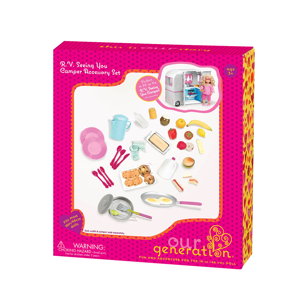 Kit com Utensílios de Cozinha - Our Generation