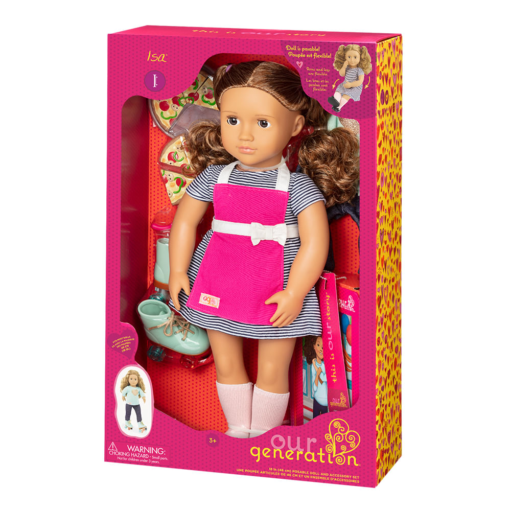 Boneca Our Generation Isa