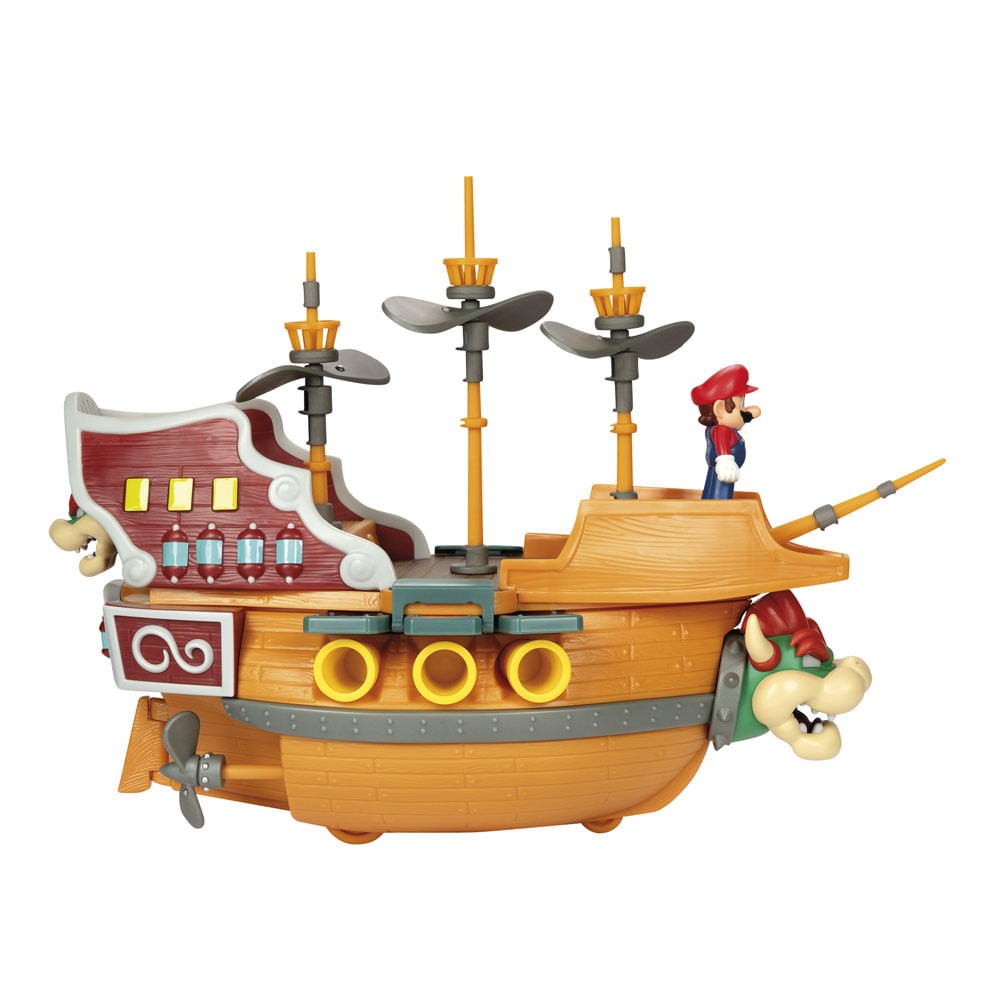 Playset Super Mario - Deluxe Bowser Ship