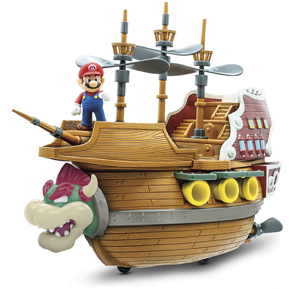 Playset Super Mario - Deluxe Bowser Ship