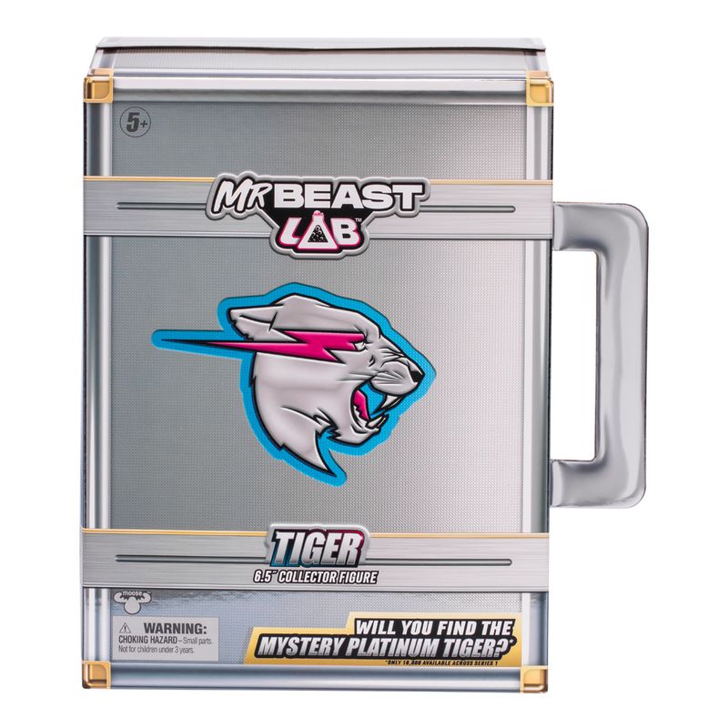 Boneco Colecionável 16cm Mrbeast Lab - Tigre