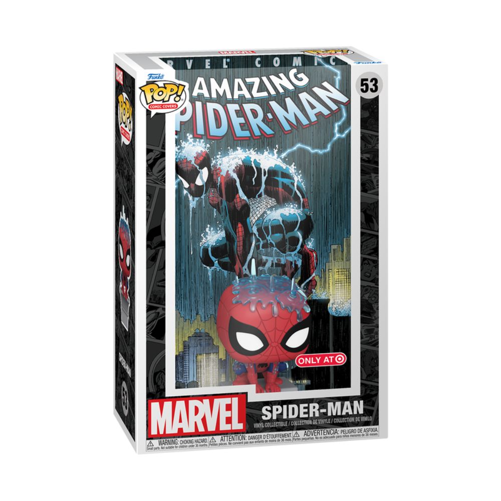 Boneco Funko Pop! Marvel Comic Cover - O Espetacular Homem-Aranha