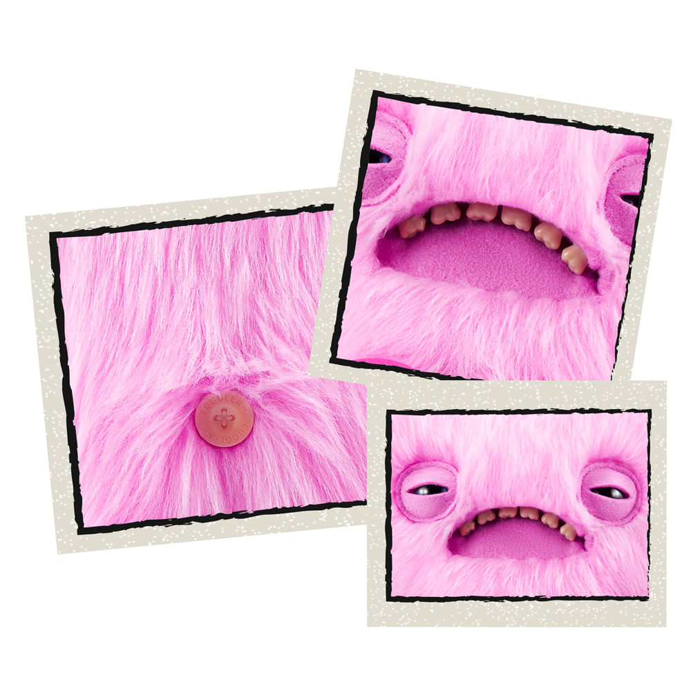 Pelúcia Fuggler Love Fuggs 23cm - Rosa