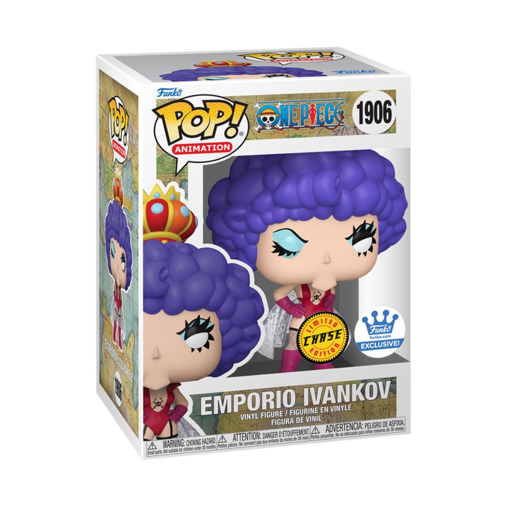 Boneco Funko POP! One Piece - Emporio Ivankov Chase