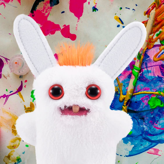 Mini Pelúcia Fuggler Baby Fugg 9cm - Rabid Rabbit