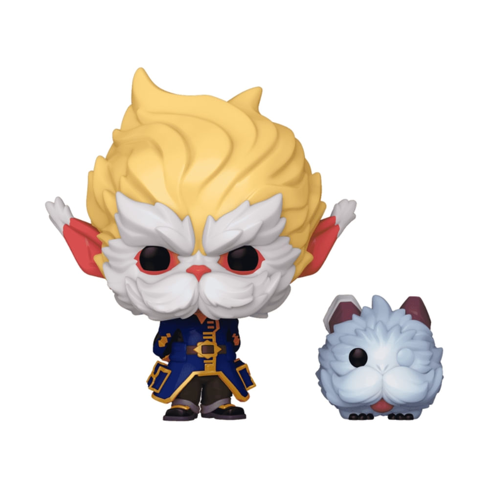 Boneco Funko Pop! & Buddy Arcane League of Legends - Heimerdinger com Poro