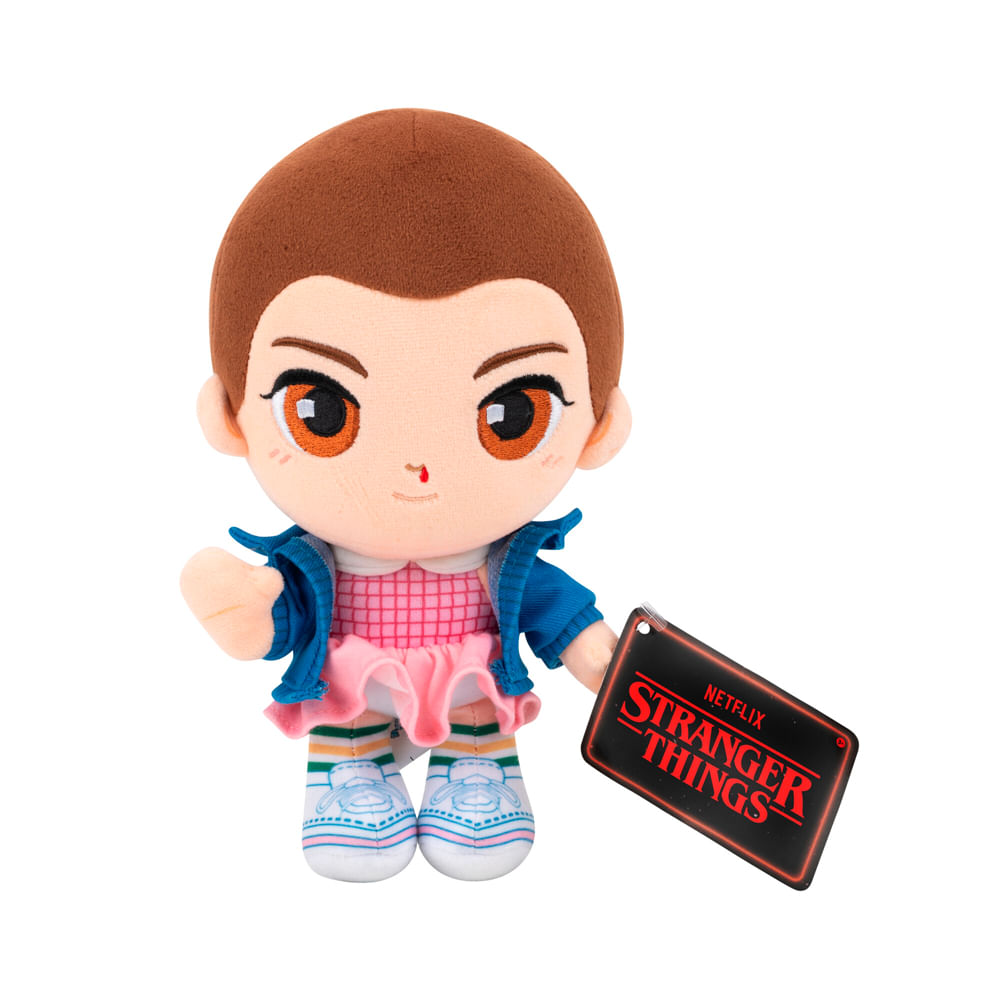 Pelúcia Stranger Things Chibi 20cm - Eleven