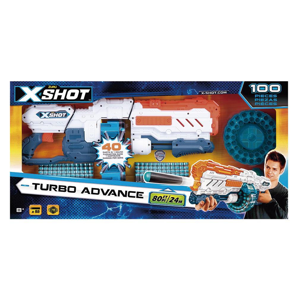 Lançador de Dardos X-Shot Turbo Advance